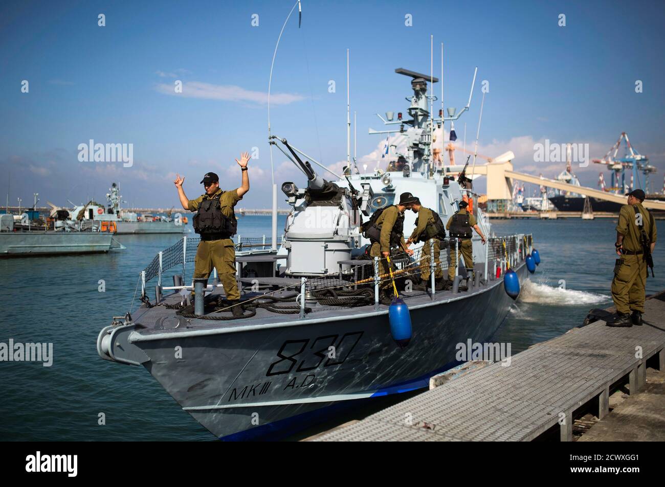 Military patrol boat israel -Fotos und -Bildmaterial in hoher Auflösung ...