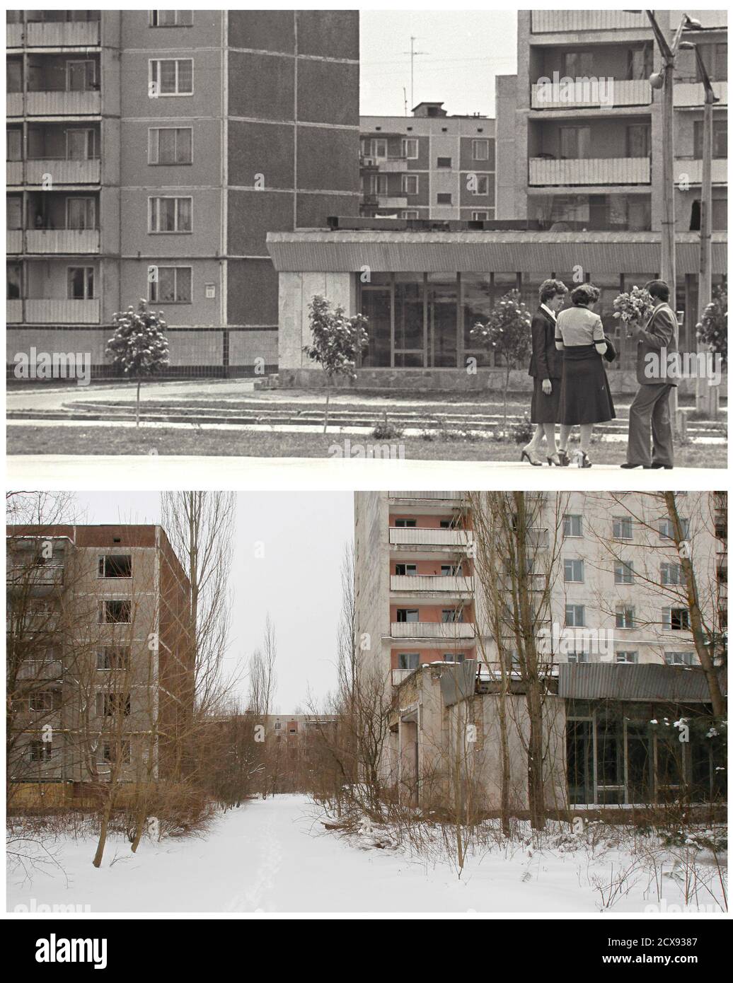 Tschernobyl reaktor explosion Ausgeschnittene Stockfotos und -bilder ...