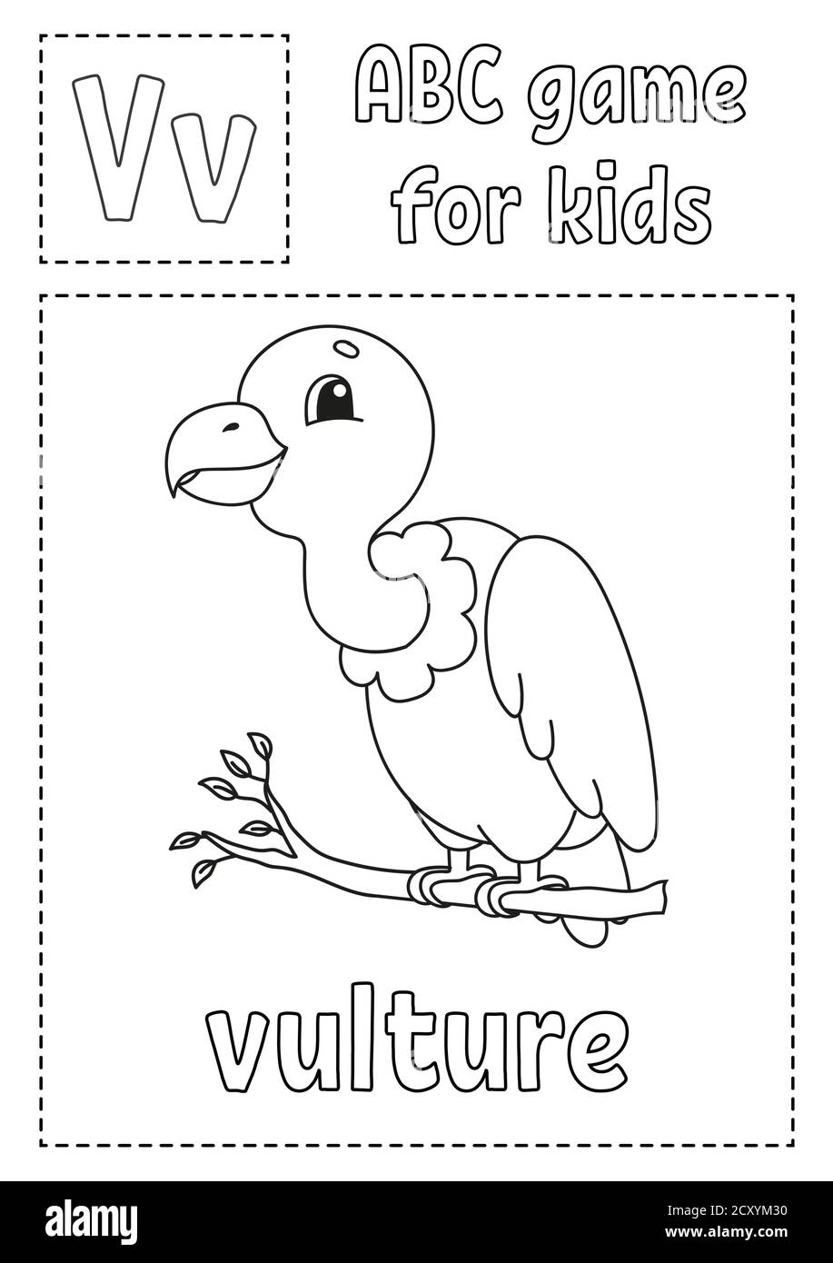 Geier zeichnen Stock-Vektorgrafiken kaufen - Alamy