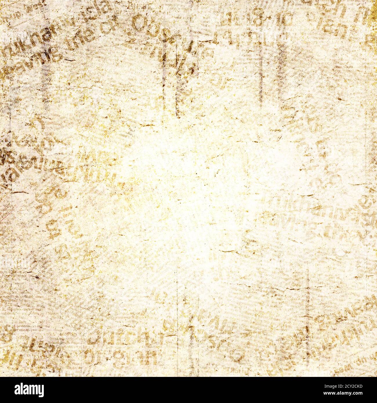 Vintage grunge alte Zeitung Textur Hintergrund. Grunge Zeitung ...