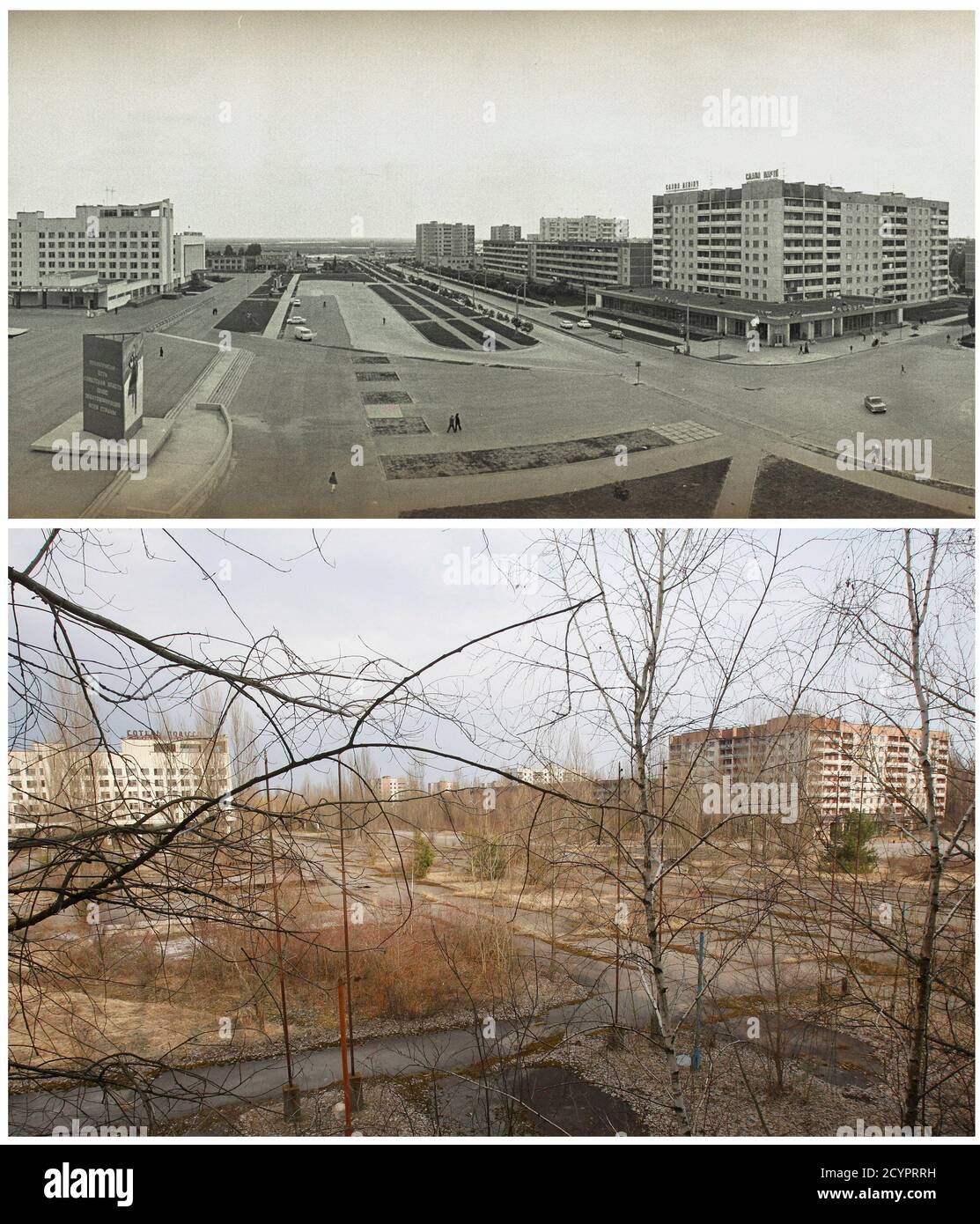 Tschernobyl reaktor explosion Ausgeschnittene Stockfotos und -bilder ...