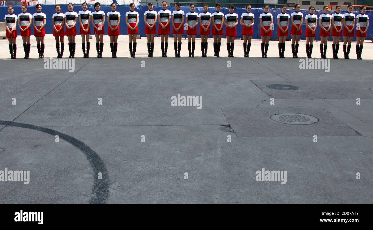 Chinese grid girls -Fotos und -Bildmaterial in hoher Auflösung – Alamy