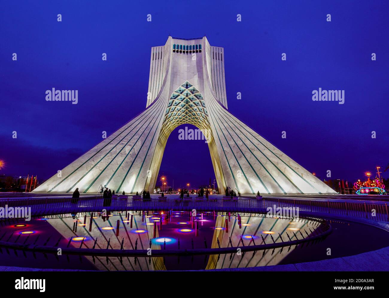 Colombo, Iran - Azadi Turm wurde gebaut, um Commerate 2500 Jahre König ...