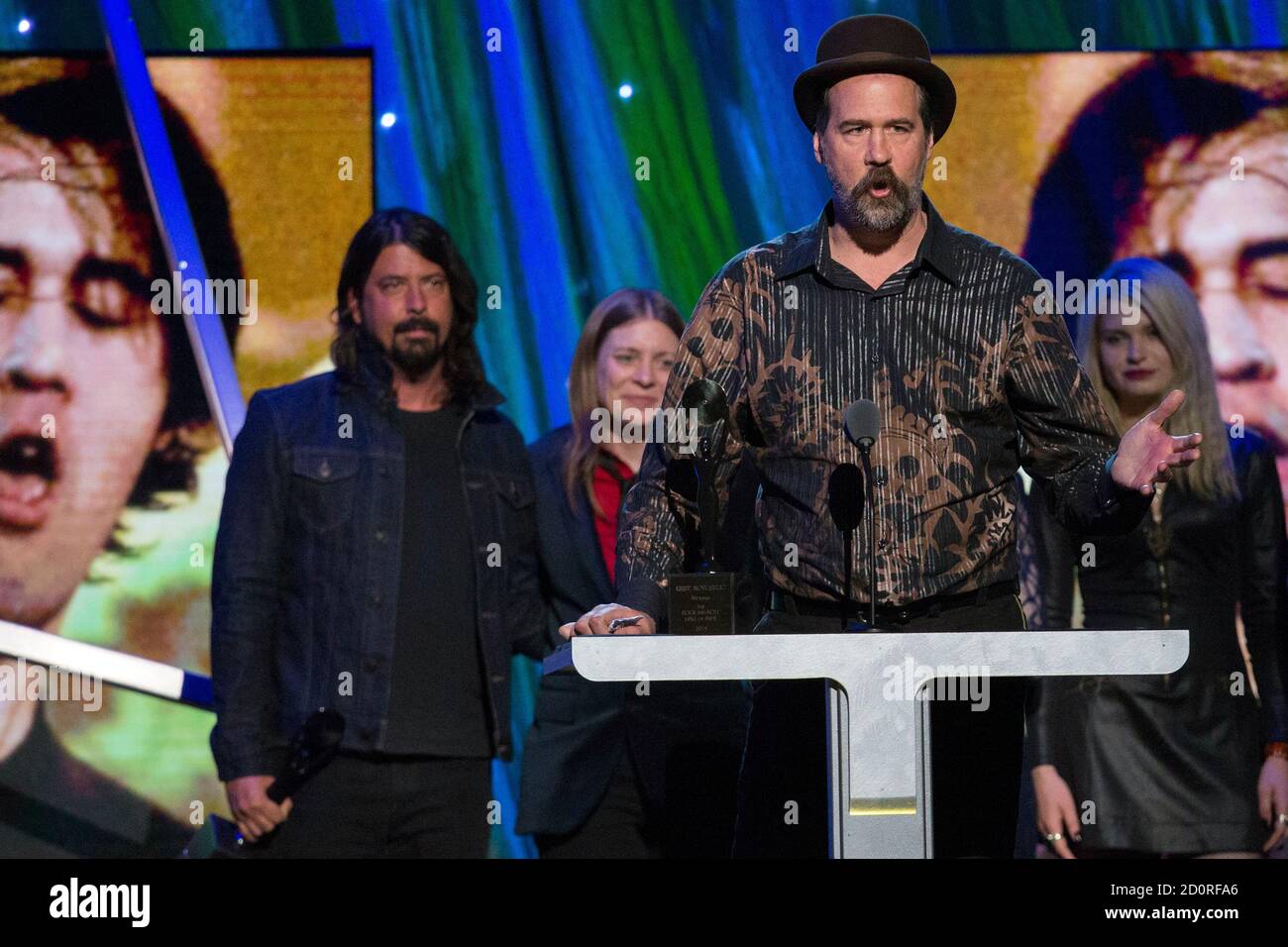 Nirvana bassist krist novoselic rock -Fotos und -Bildmaterial in hoher ...