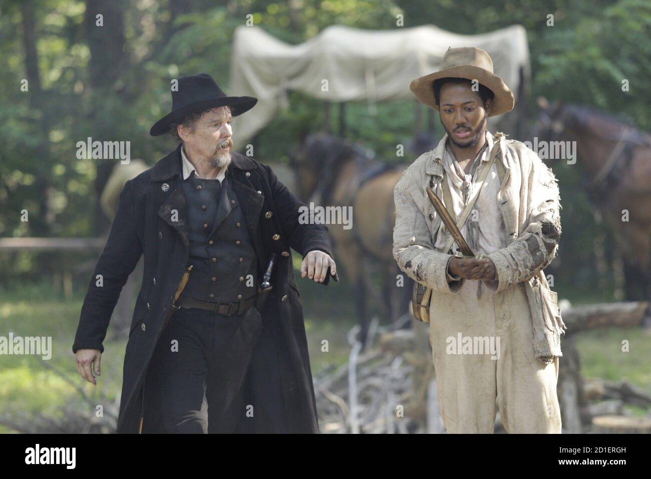 DER GUTE Lord VOGEL, von links: Ethan Hawke, Hubert Point-Du Jour, Meet ...