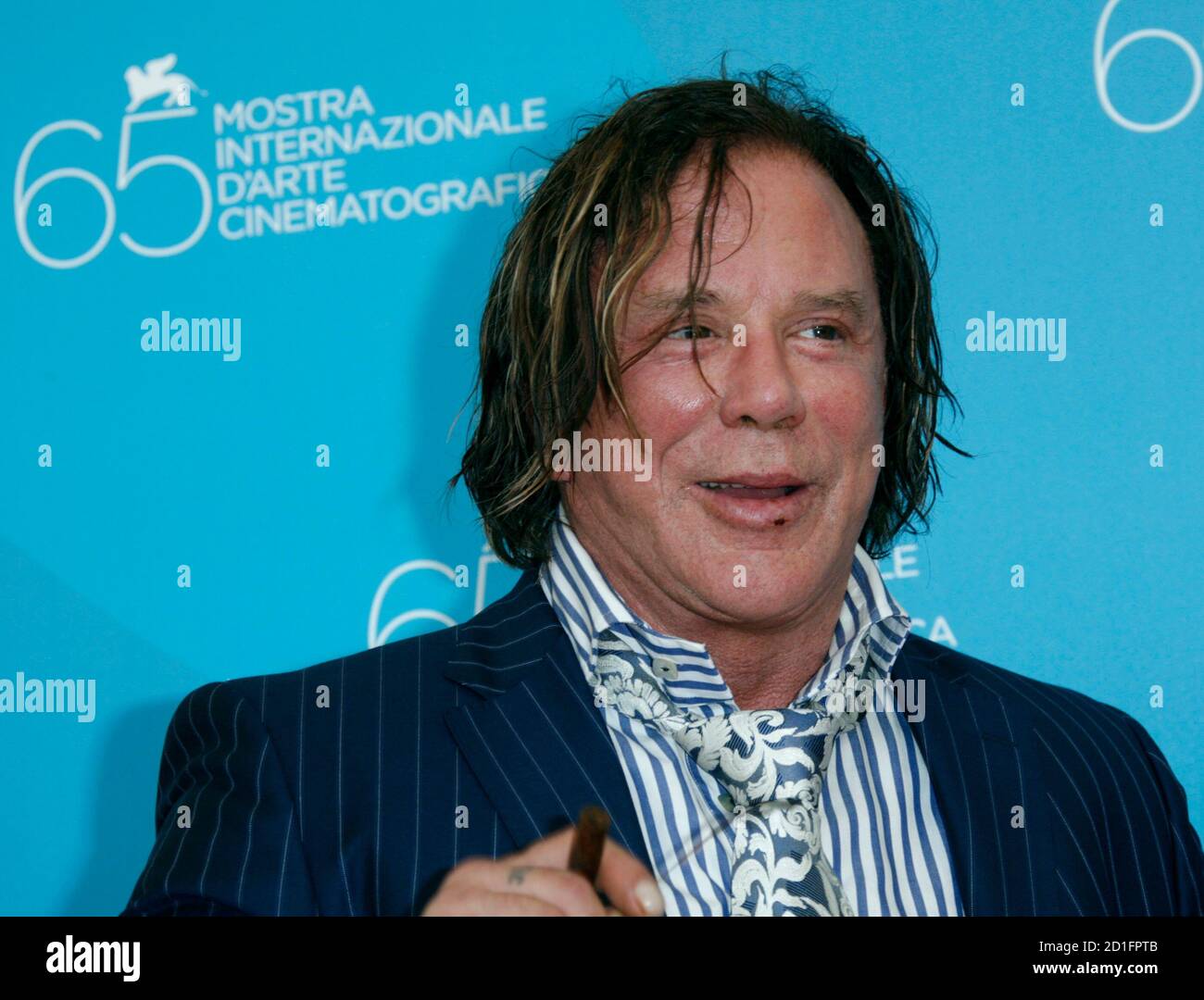 Mickey rourke mit regisseur darren aronofsky -Fotos und -Bildmaterial ...