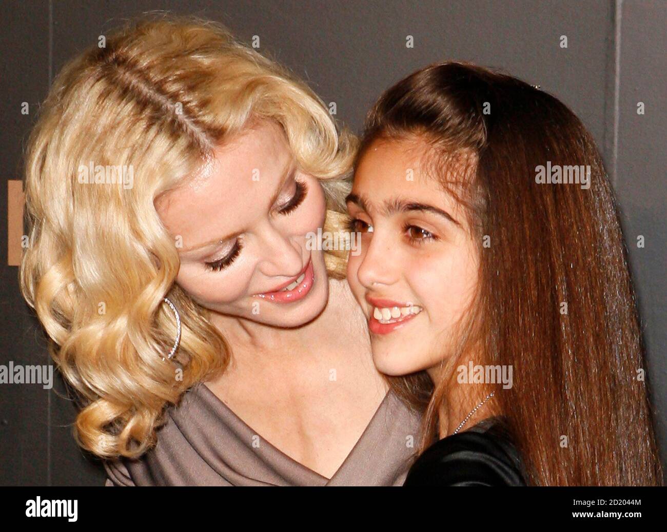 Madonna Daughter Lourdes Maria Ciccone Stockfotos und -bilder Kaufen ...