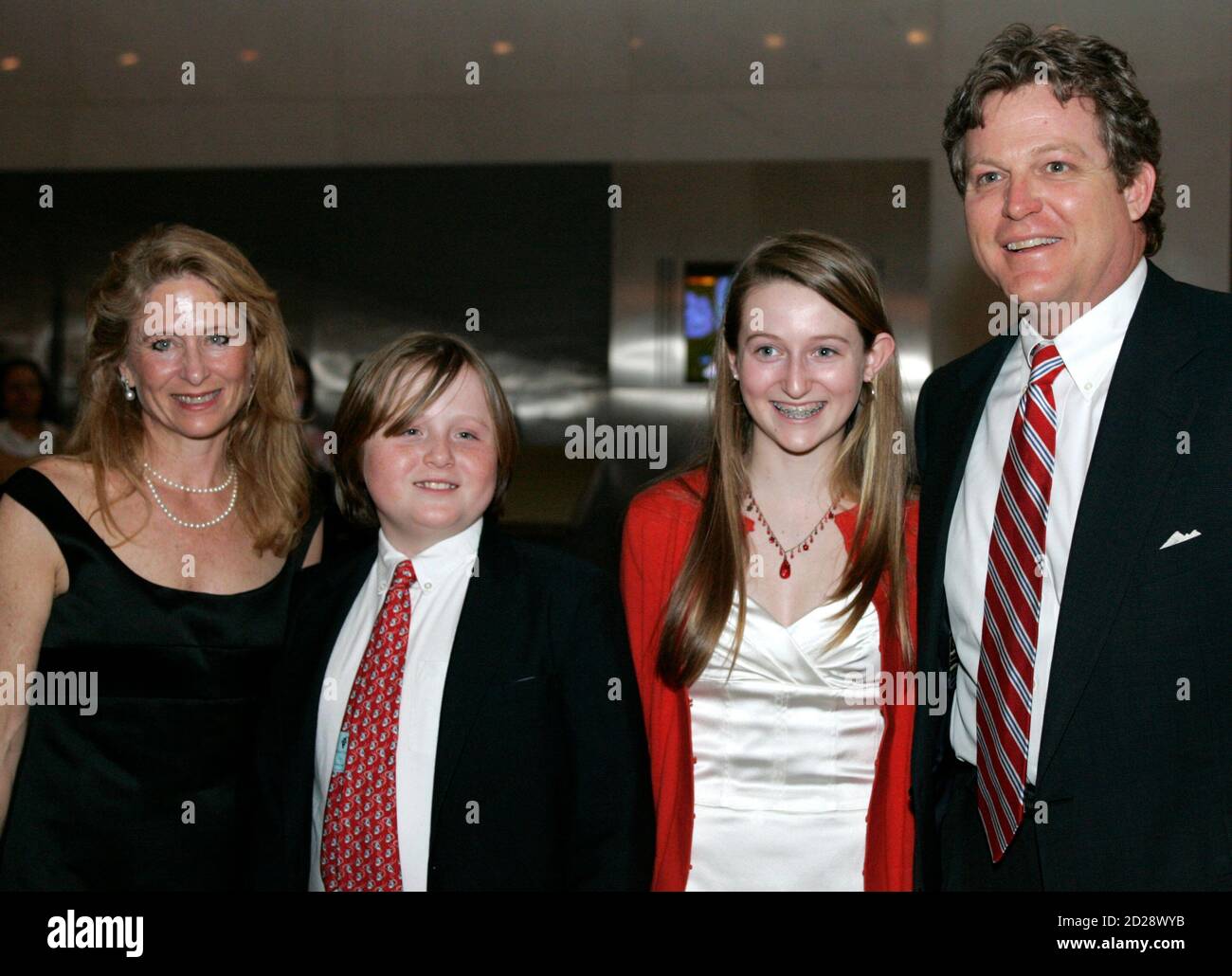 Ted kennedy jr und kiki kennedy Stockfotos und -bilder Kaufen - Alamy