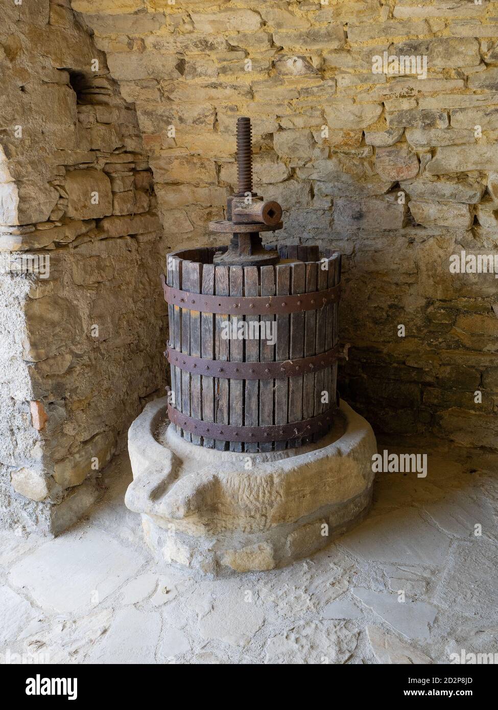Vine Press Stockfotos und -bilder Kaufen - Alamy
