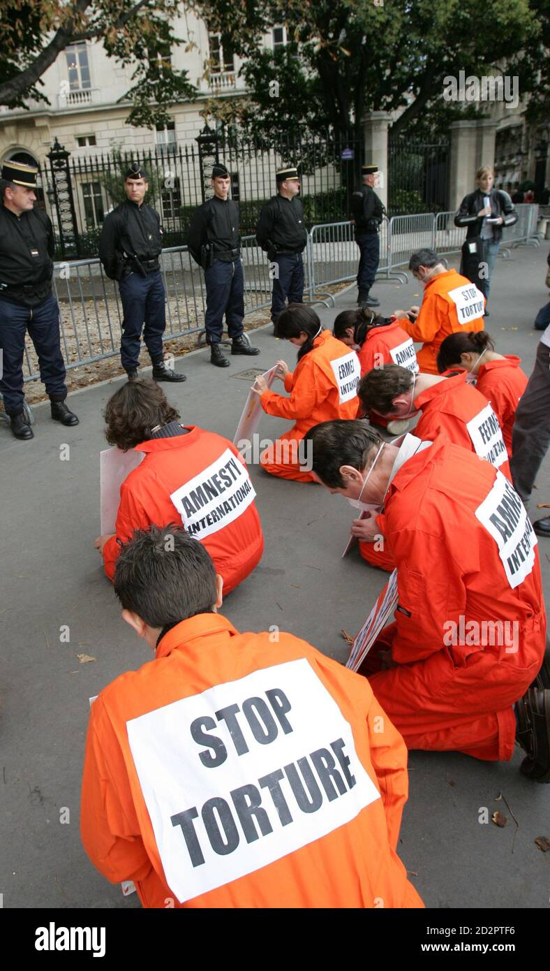 Amnesty International Guantanamo Stockfotos und -bilder Kaufen - Alamy