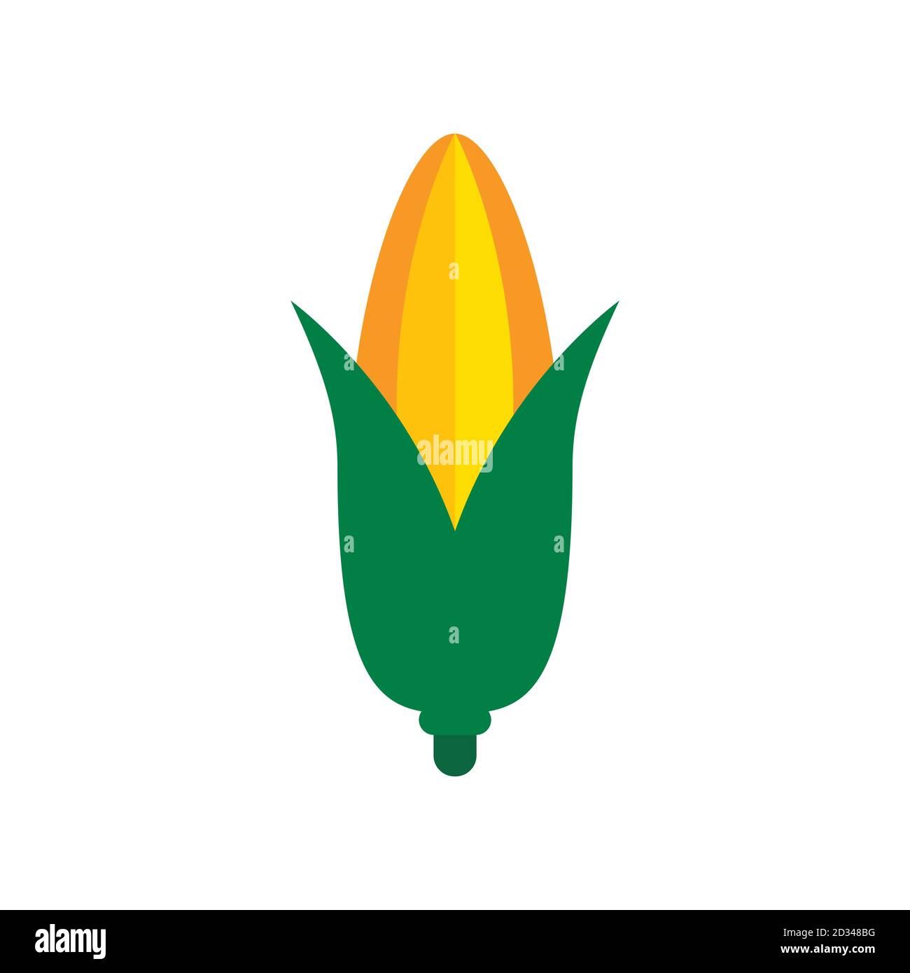 Vektor Mais Symbol, Symbol für gesunde Ernährung Illustration ...