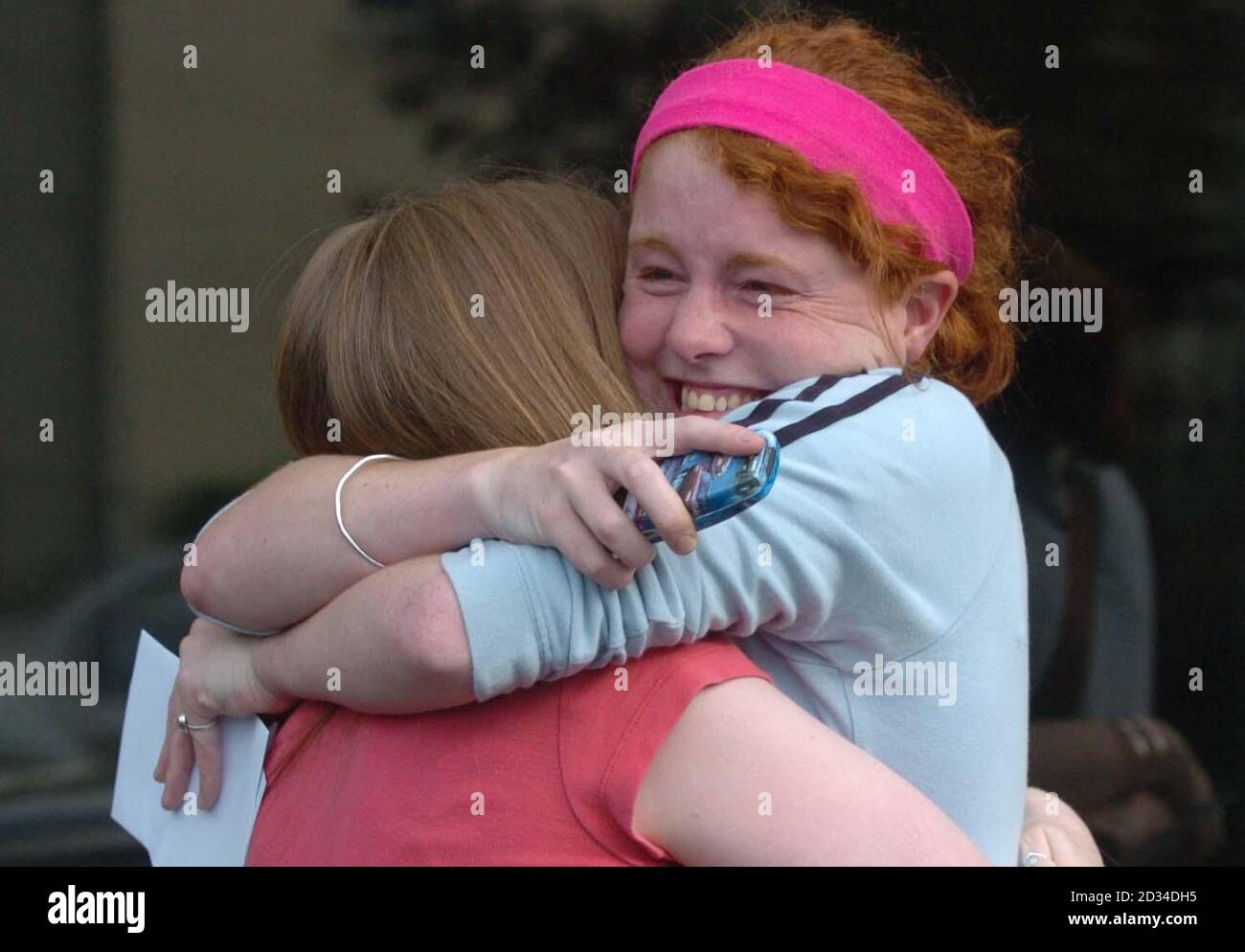Alison Daly (Facing) feiert ihre drei A's zwei C's A B und A D in der ...