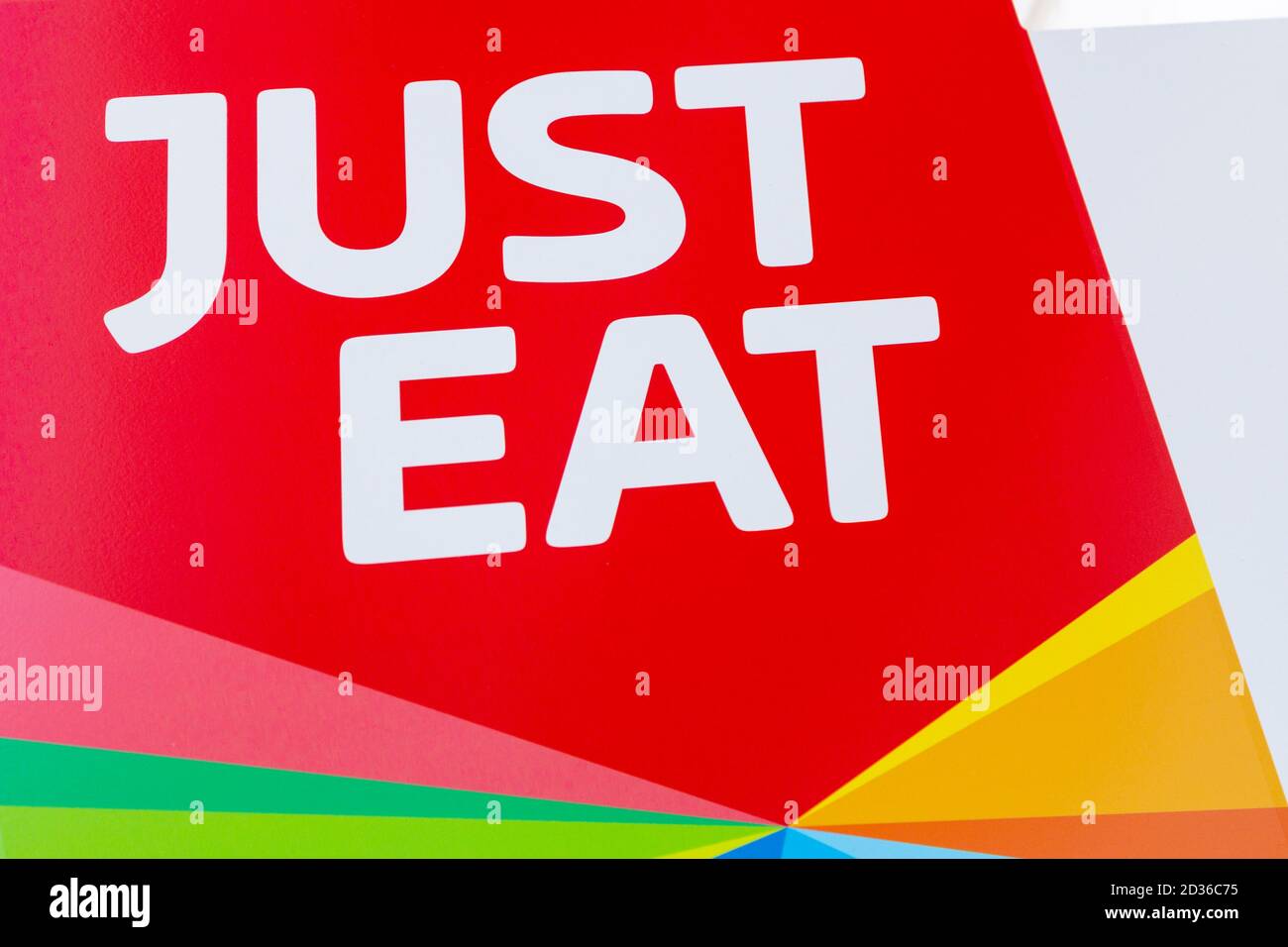 Just eat logo -Fotos und -Bildmaterial in hoher Auflösung – Alamy