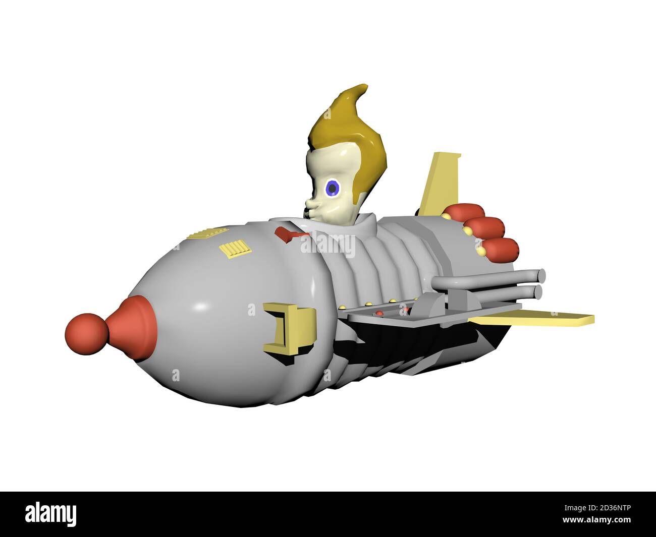 Raumschiff cartoon -Fotos und -Bildmaterial in hoher Auflösung – Alamy