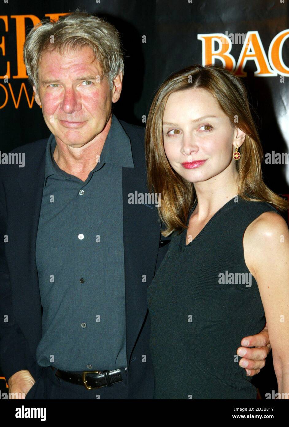 Schauspielerin Calista Flockhart und Begleiter, Schauspieler Harrison ...