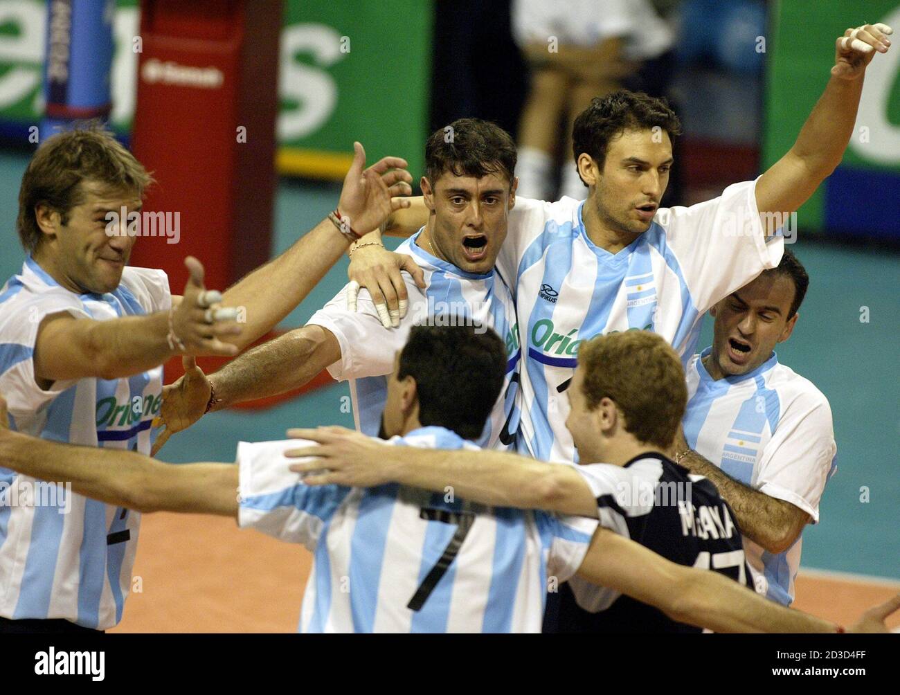 Hugo Conte Volleyball / Argentine Players Pablo Meana L Jeronimo ...