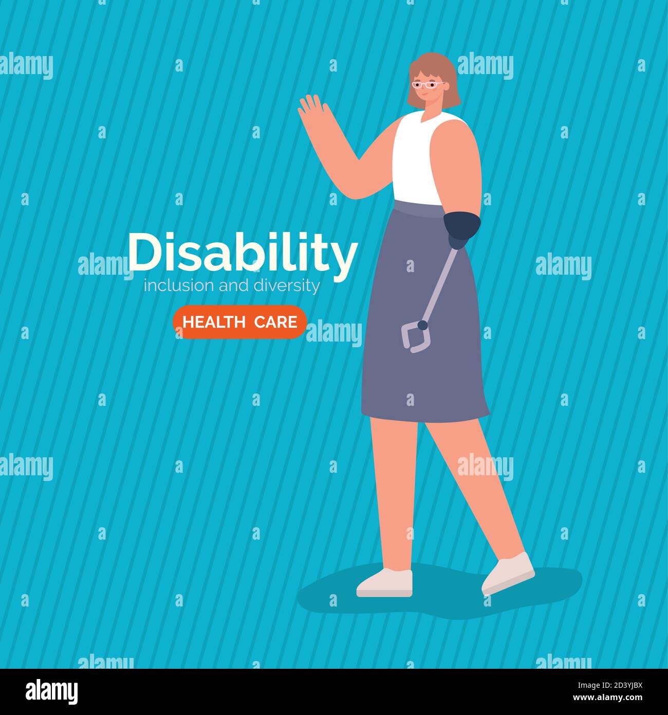 Inklusion gesundheitswesen Stock-Vektorgrafiken kaufen - Alamy