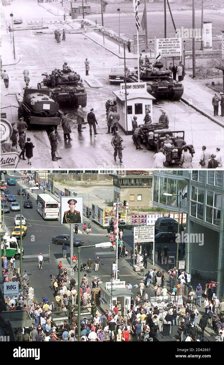 Checkpoint charlie berlin 1961 -Fotos und -Bildmaterial in hoher ...