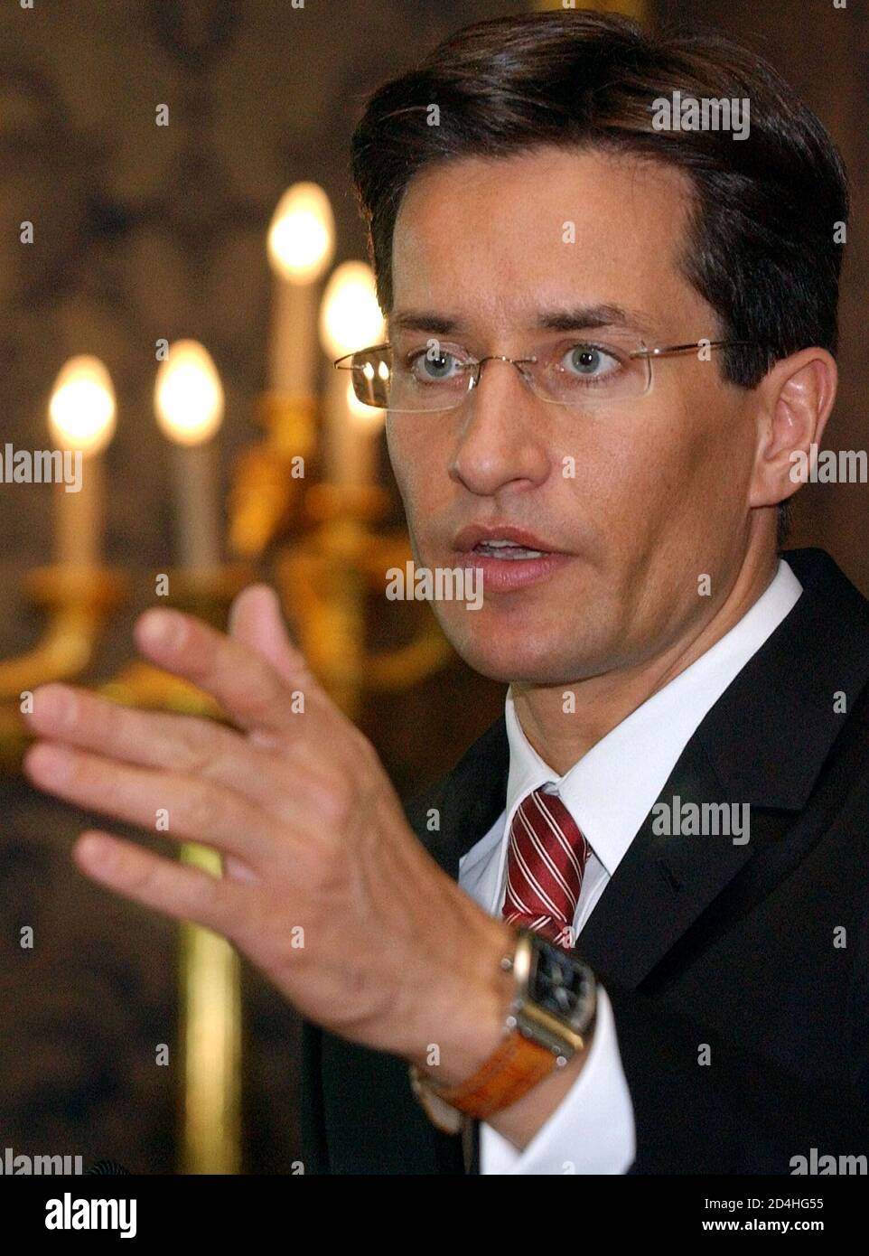 Austrian finance minister karl heinz grasser -Fotos und -Bildmaterial ...