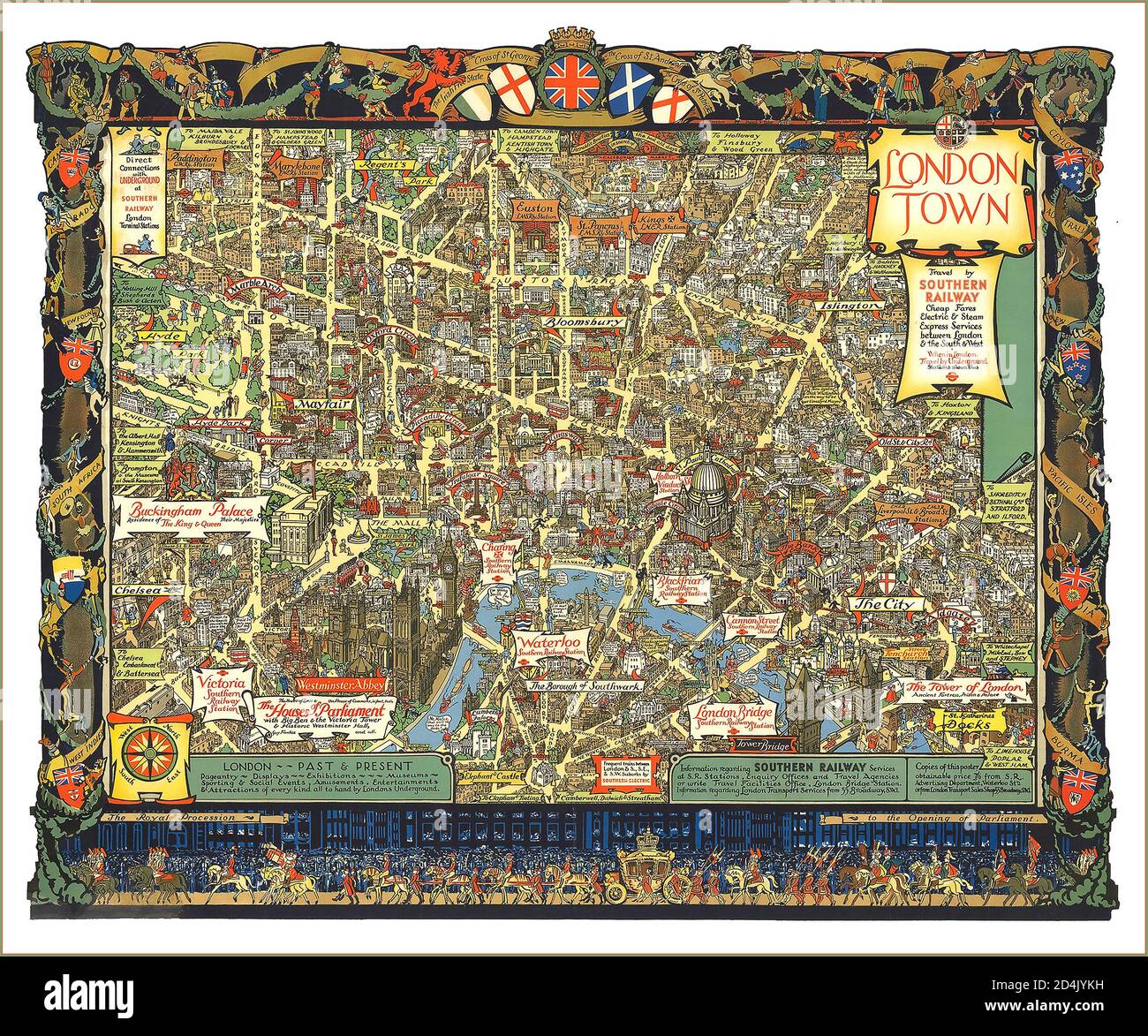 Illustrated map -Fotos und -Bildmaterial in hoher Auflösung – Alamy