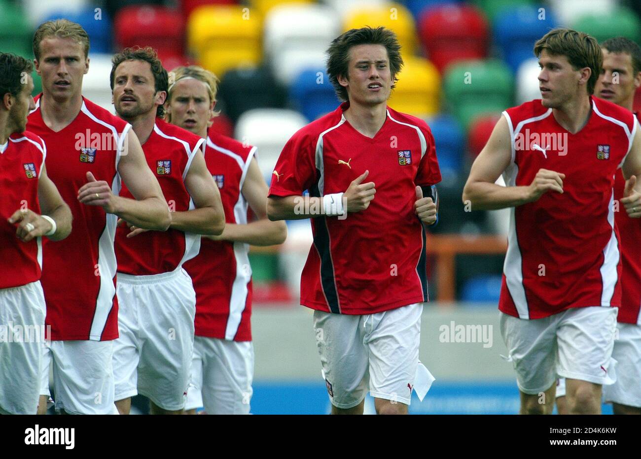 Czech soccer players karel poborsky -Fotos und -Bildmaterial in hoher ...