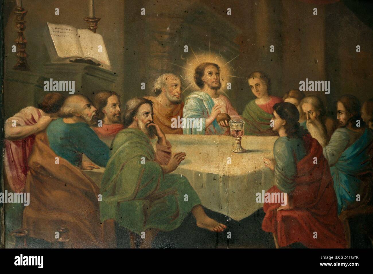 Das letzte abendmahl jesu mit seinen aposteln -Fotos und -Bildmaterial in hoher Auflösung ...