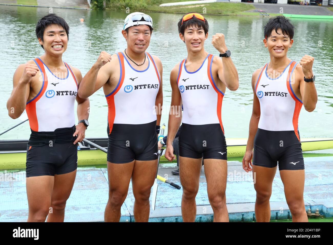 Saitama, Japan. Oktober 2020. Kazuki Nishi & Takahisa Sugisaki & Ryo Kajitani & Shunta Ito (NTT ...