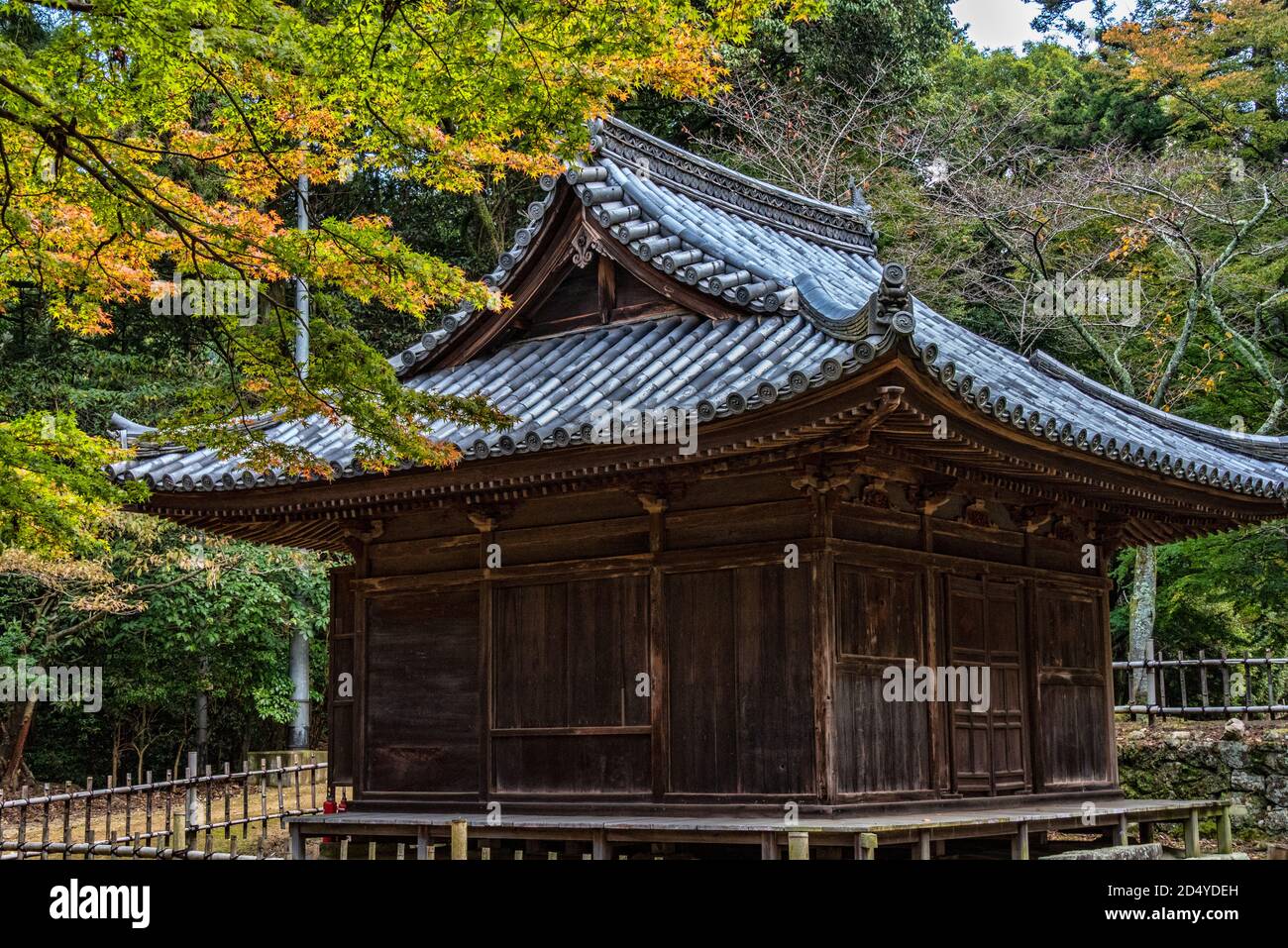 Schrein, Shoshazan Engyoji-Tempel der Tendai-Sekte, Himeji, Japan ...