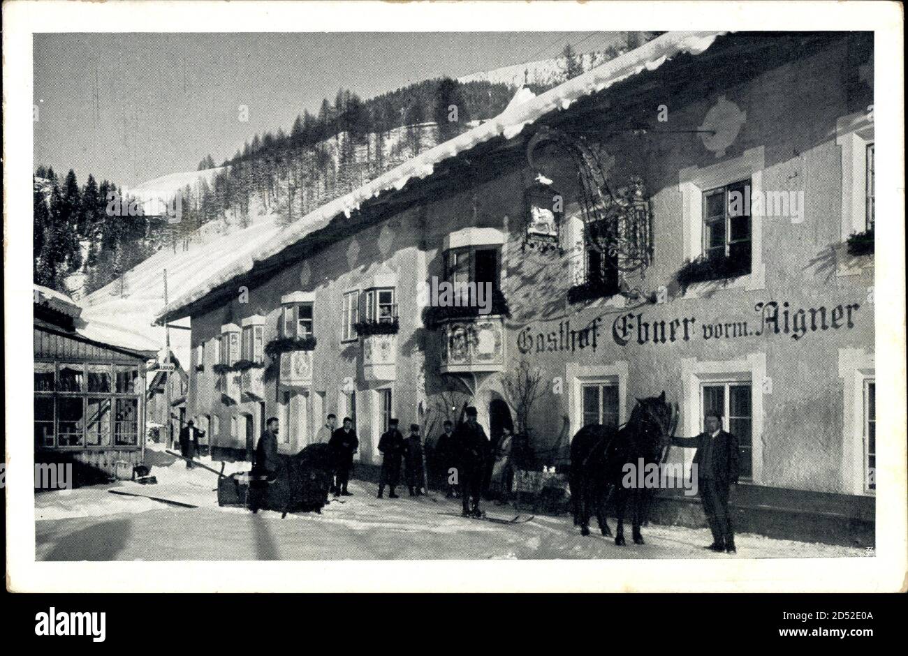 Gries am Brenner Tirol, Gasthof zum Weißen Rößl, Ebner vorm Aigner ...