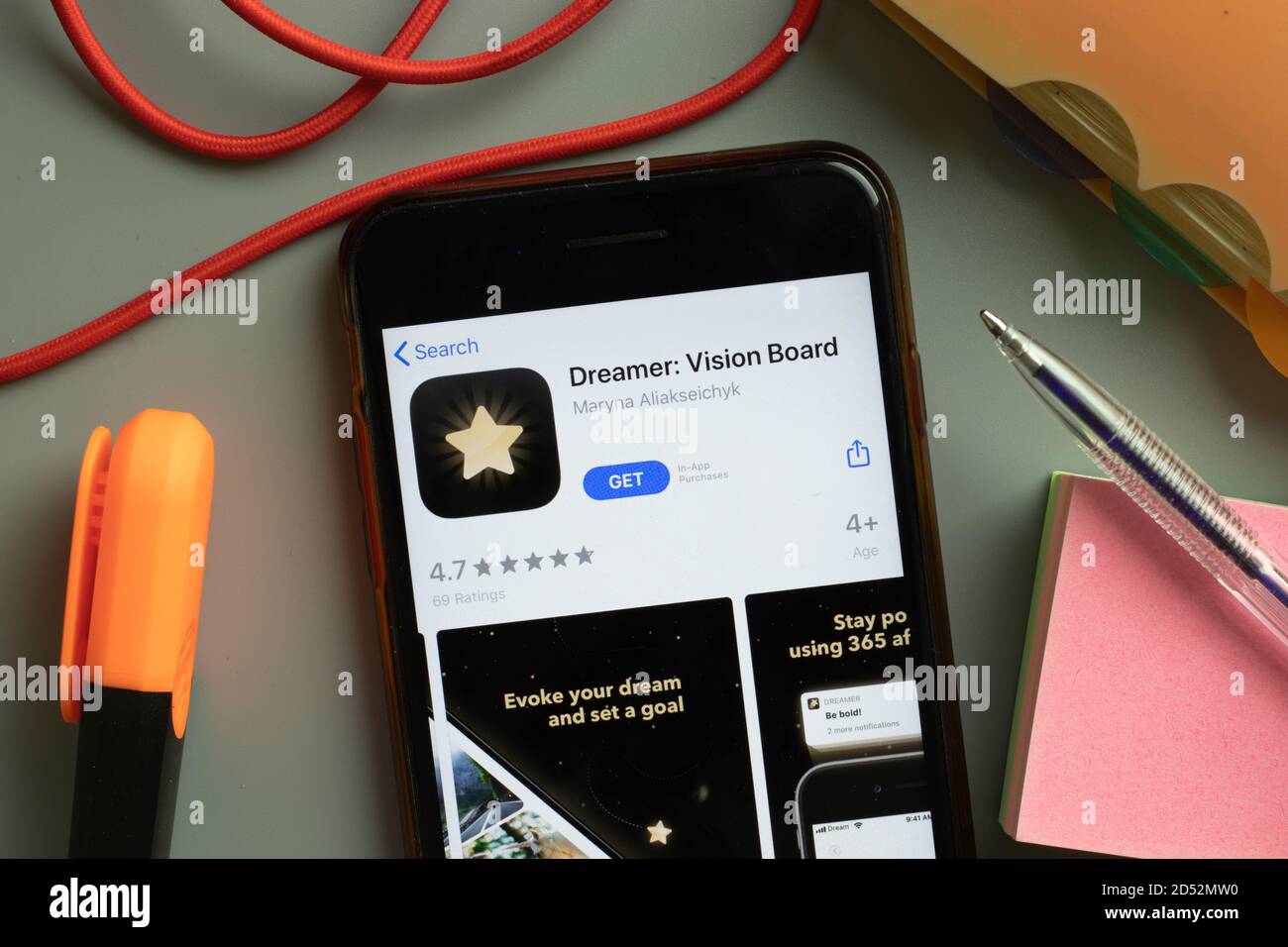 Das vision board -Fotos und -Bildmaterial in hoher Auflösung – Alamy