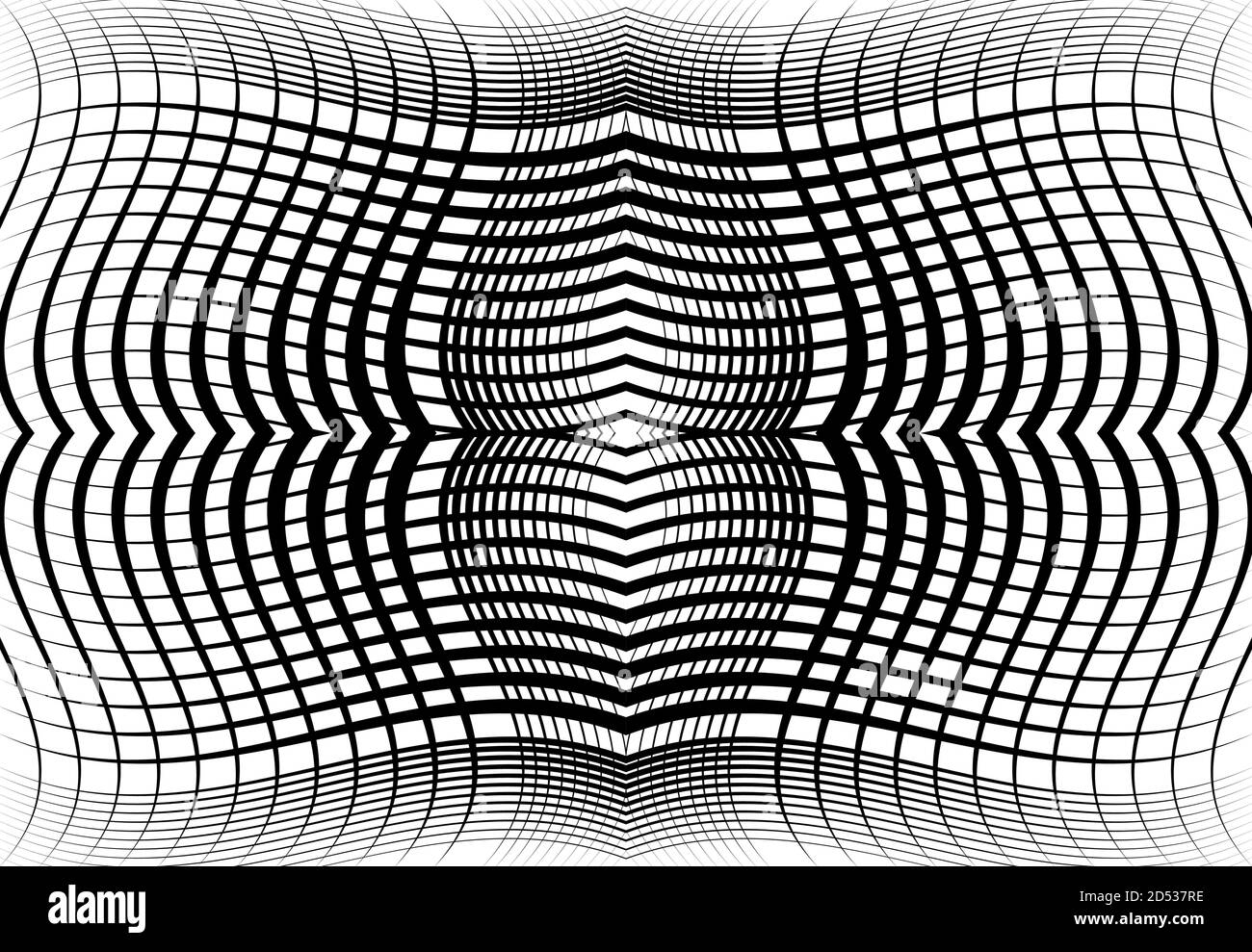 Wiederholbare und kachelbare Gitter, Netz aus Zick-Zack, Kreuz-und ...