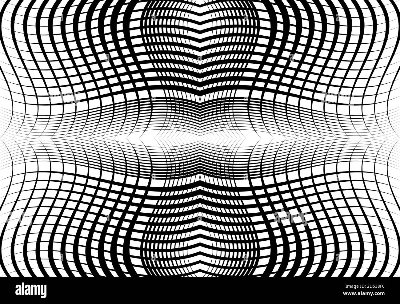 Wiederholbare und kachelbare Gitter, Netz aus Zick-Zack, Kreuz-und ...