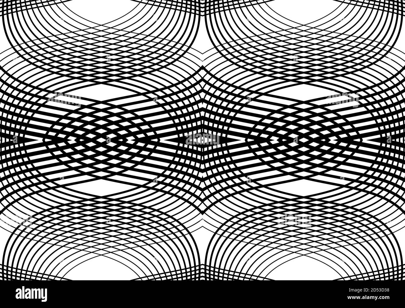 Wiederholbare und kachelbare Gitter, Netz aus Zick-Zack, Kreuz-und ...