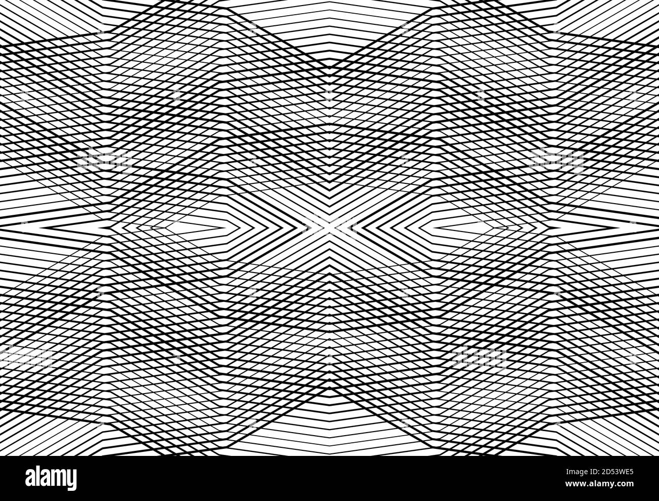 Wiederholbare und kachelbare Gitter, Netz aus Zick-Zack, Kreuz-und ...