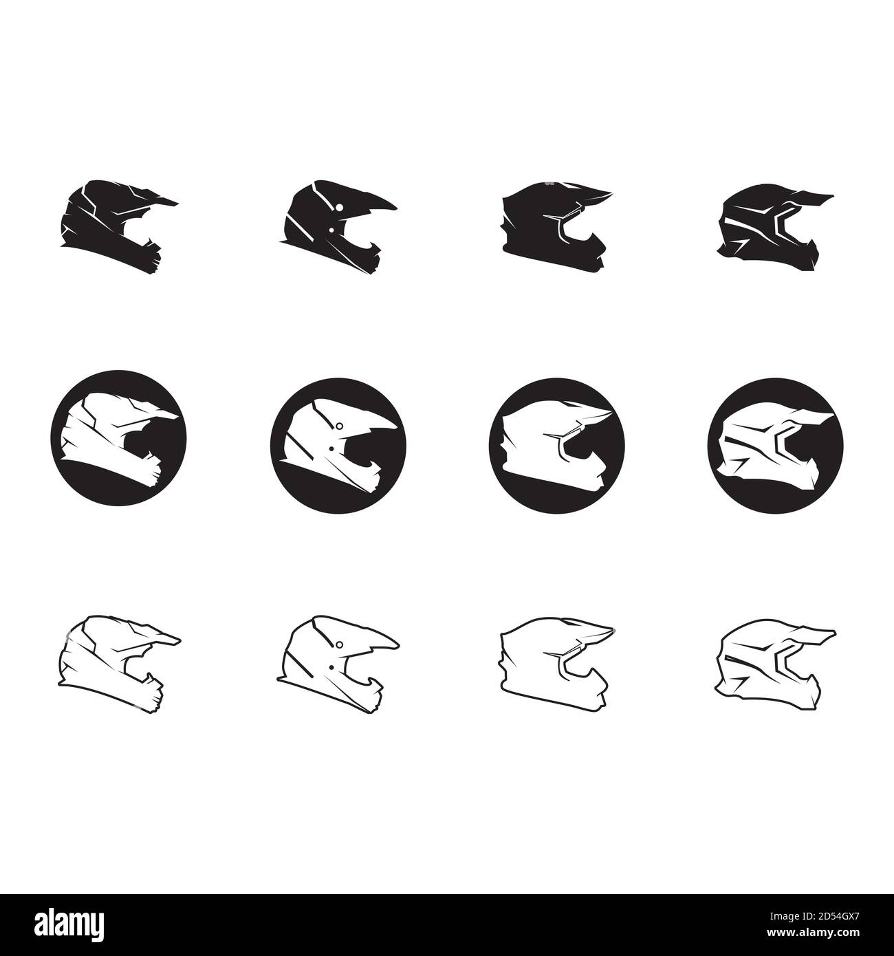 Motocross Vector Vectors Stockfotos und -bilder Kaufen - Alamy