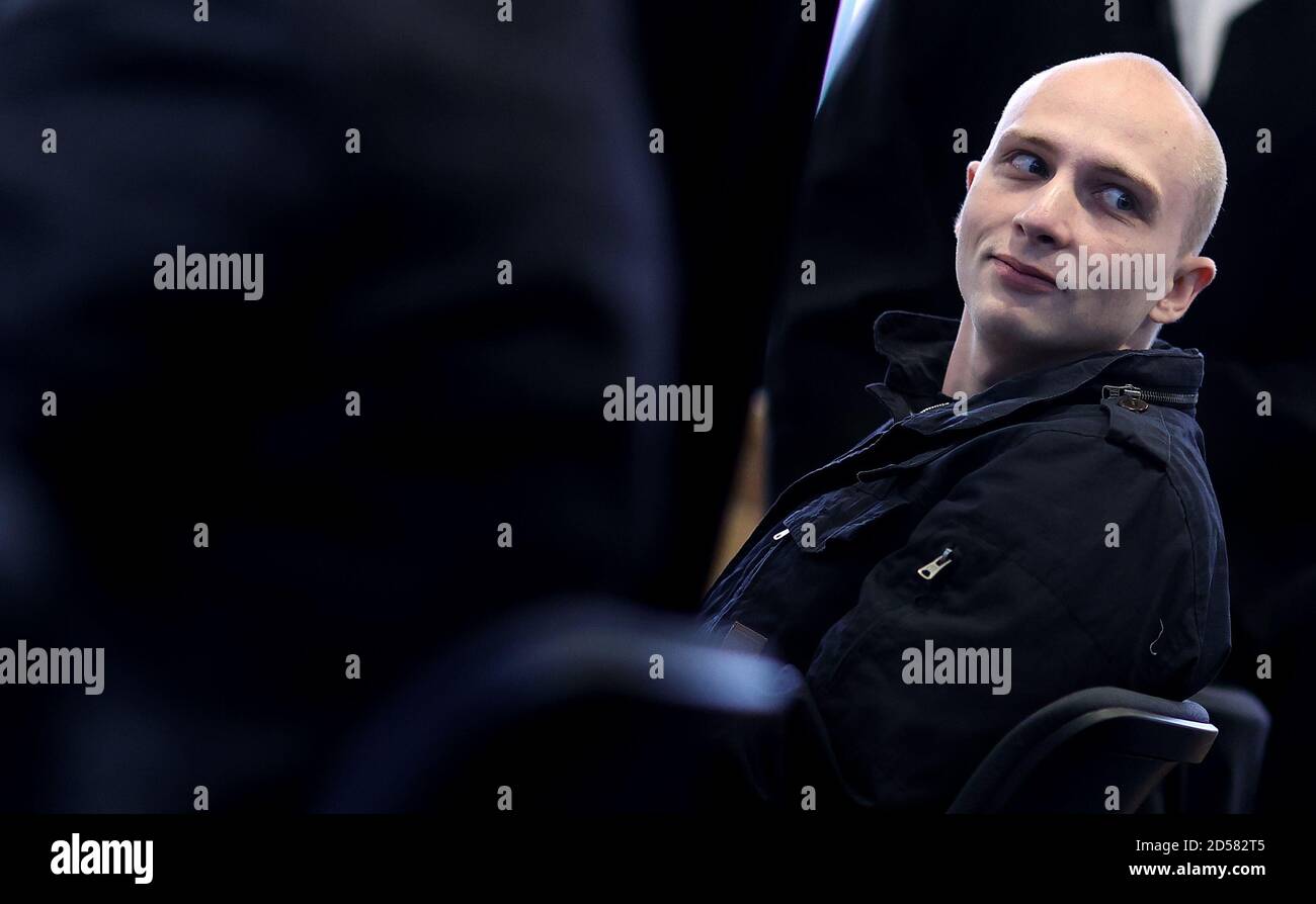 Magdeburg, Deutschland. Oktober 2020. Der Angeklagte Stephan Balliet ...