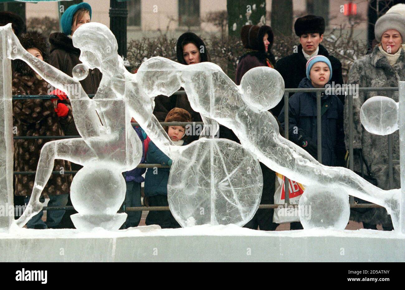Ice Sculptures Moscow Stockfotos und -bilder Kaufen - Alamy