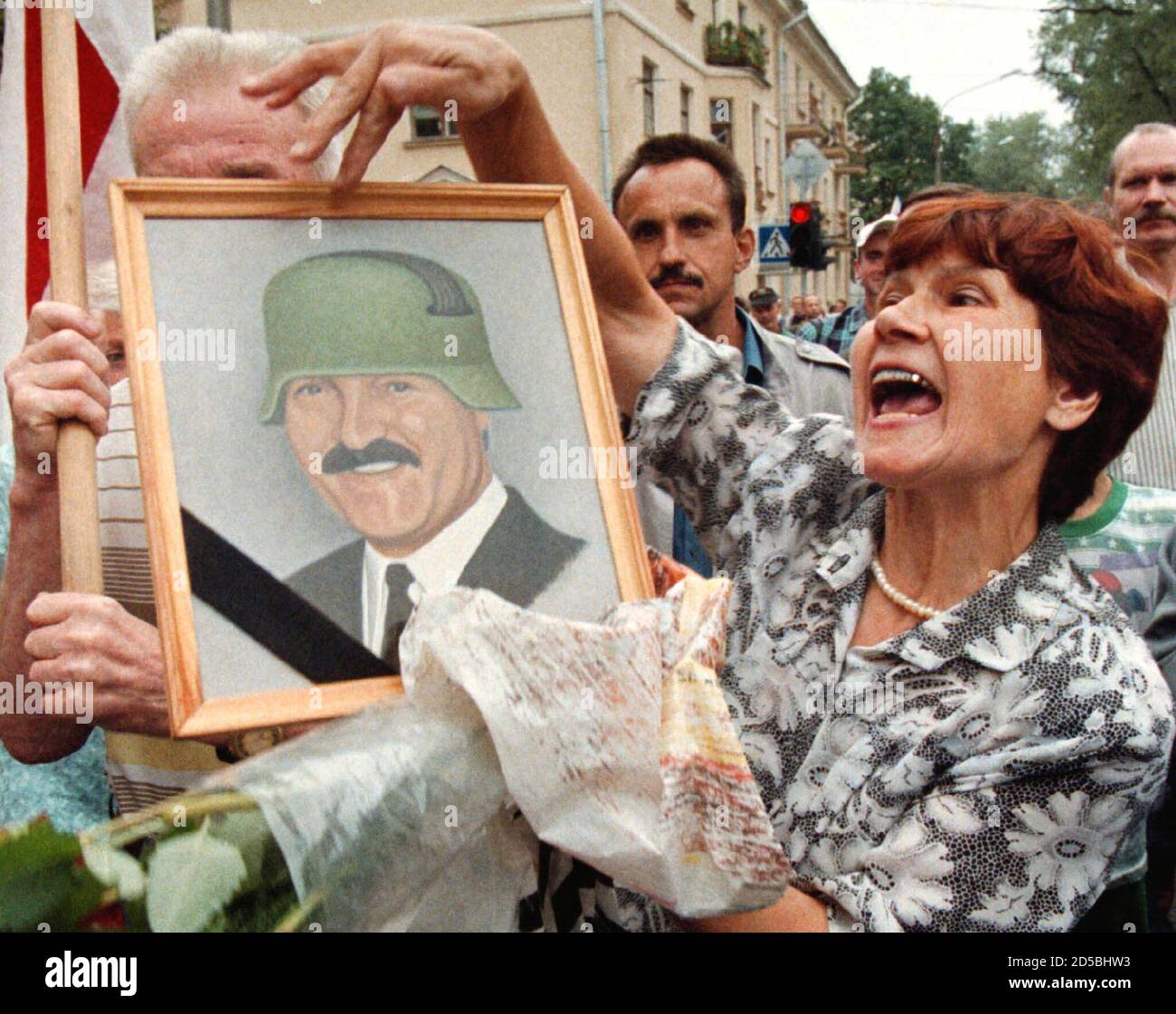 Alexander Lukaschenko Karikatur Stockfotos und -bilder Kaufen - Alamy