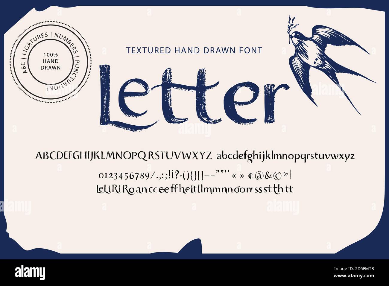 Handgeschriebene Schriftart. Typografie kreativ sans serif Alphabet ... Handgeschriebene Schriftart. Typografie kreativ sans serif Alphabet ...