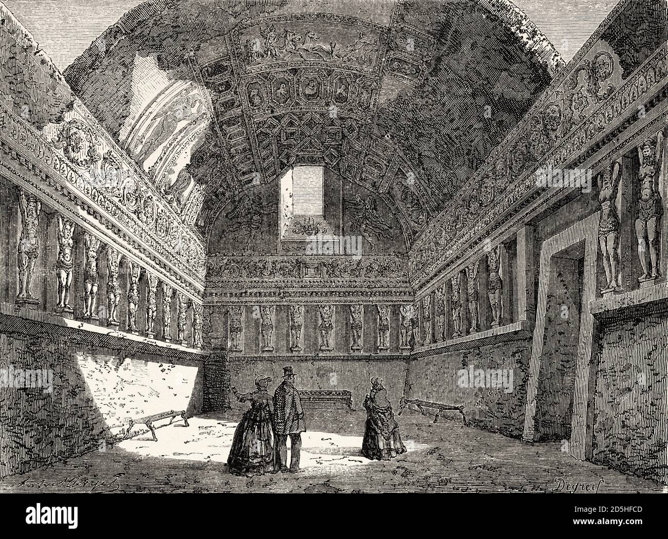 Alte illustration von tepidarium -Fotos und -Bildmaterial in hoher ...