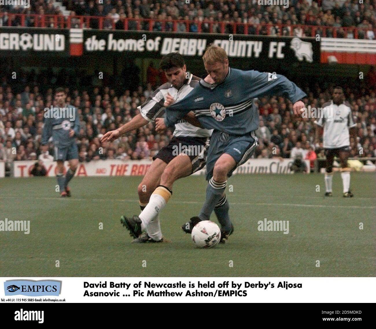 Fußball David Batty Stockfotos und -bilder Kaufen - Alamy