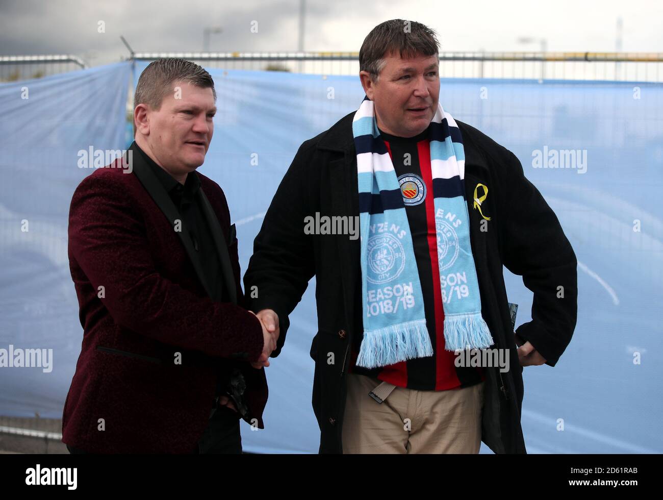 Manchester city fan boxer ricky hatton -Fotos und -Bildmaterial in ...
