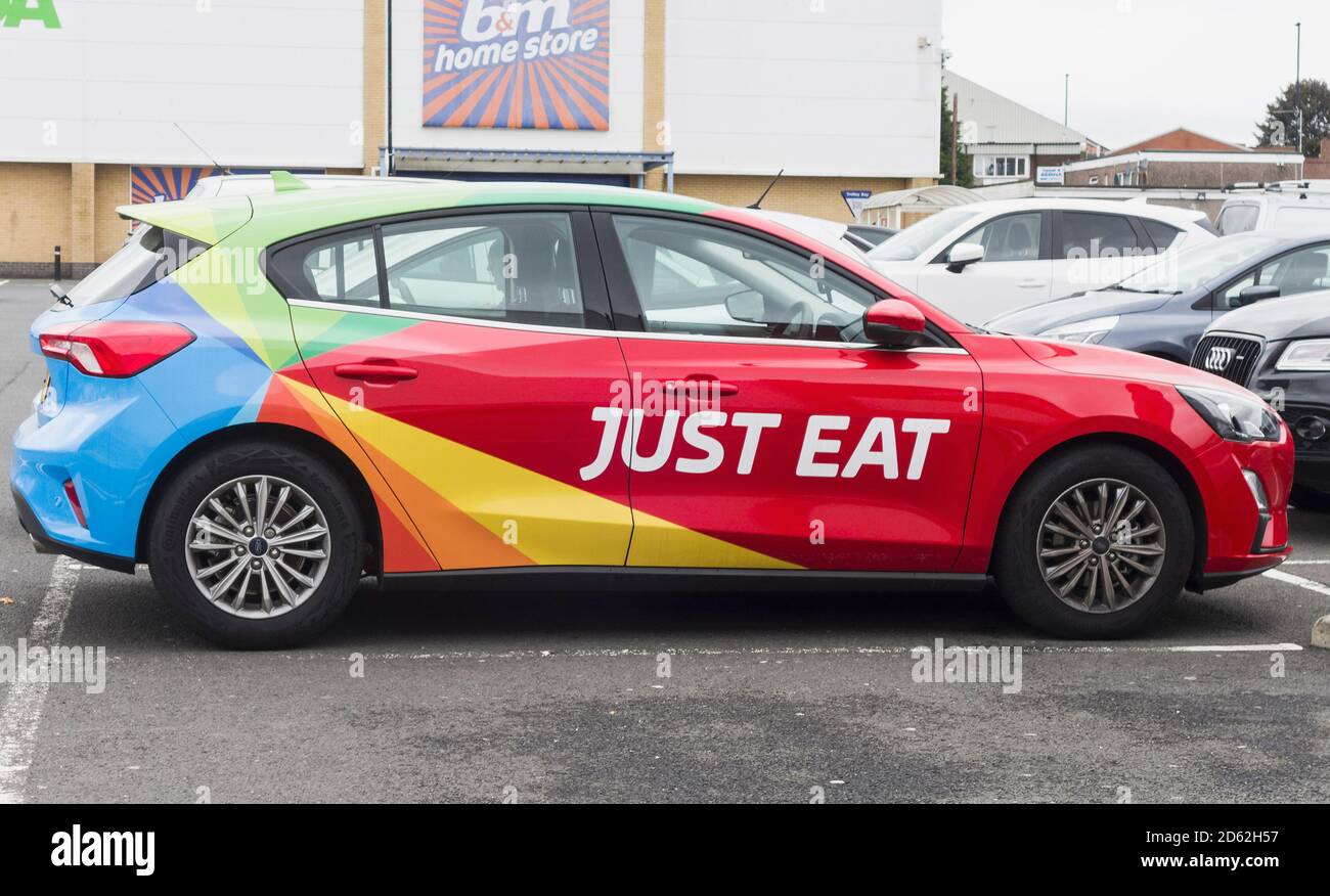 Just eat logo -Fotos und -Bildmaterial in hoher Auflösung – Alamy
