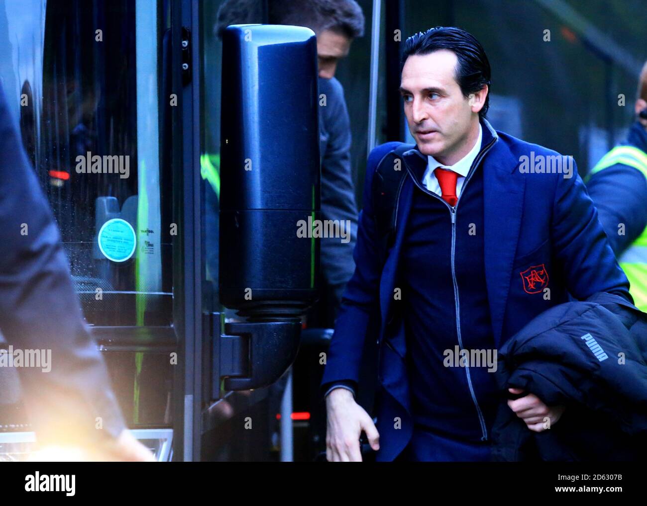 Arsenal manager unai emery kommt an -Fotos und -Bildmaterial in hoher ... Arsenal manager unai emery kommt an -Fotos und -Bildmaterial in hoher ...