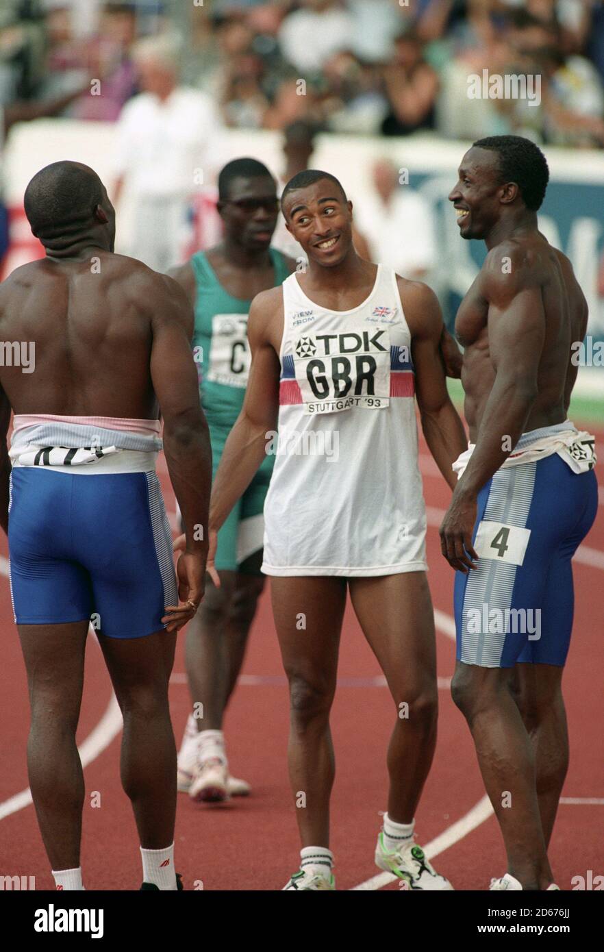 Linford christie colin jackson -Fotos und -Bildmaterial in hoher ...