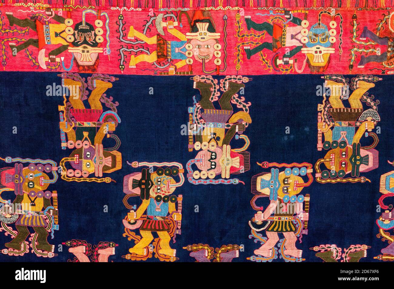 Mantel von Paracas, Paracas Kultur des Museums Lager, 'National Museum ...