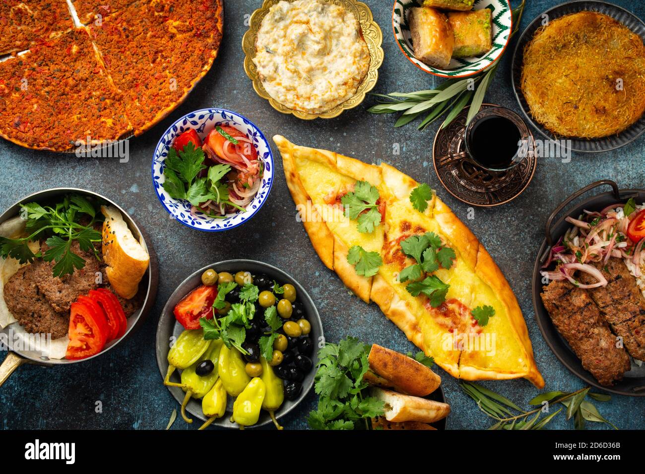 Traditionelle türkische Küche Stockfotografie - Alamy