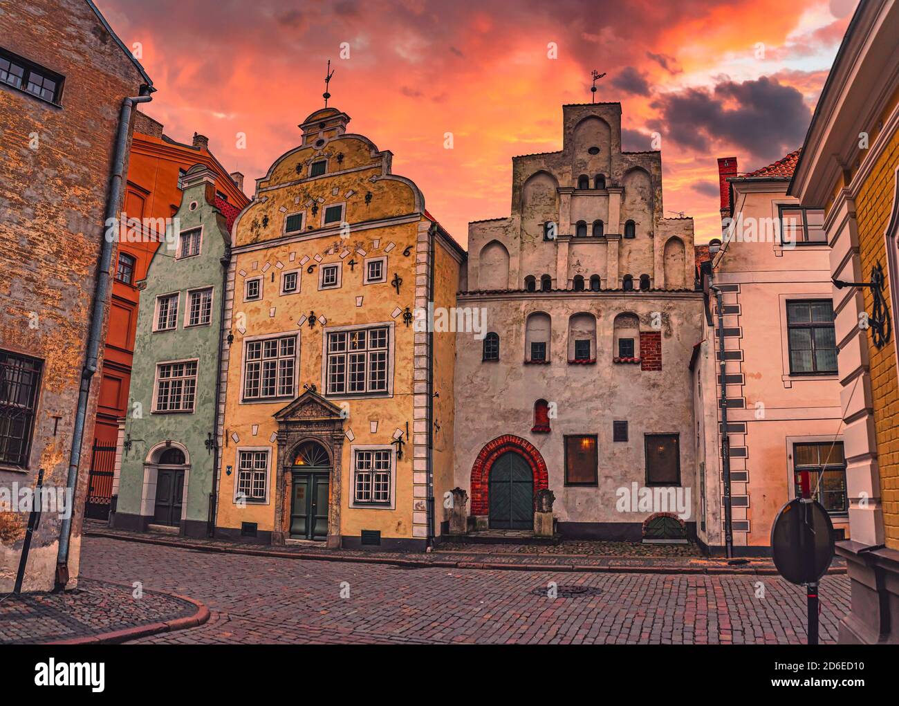 Architektur Riga Altstadt Stockfotos und -bilder Kaufen - Alamy