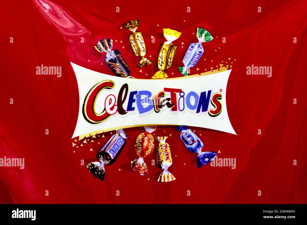 Galaxy Chocolate Celebrations Chocolates Stockfotos und -bilder Kaufen ...