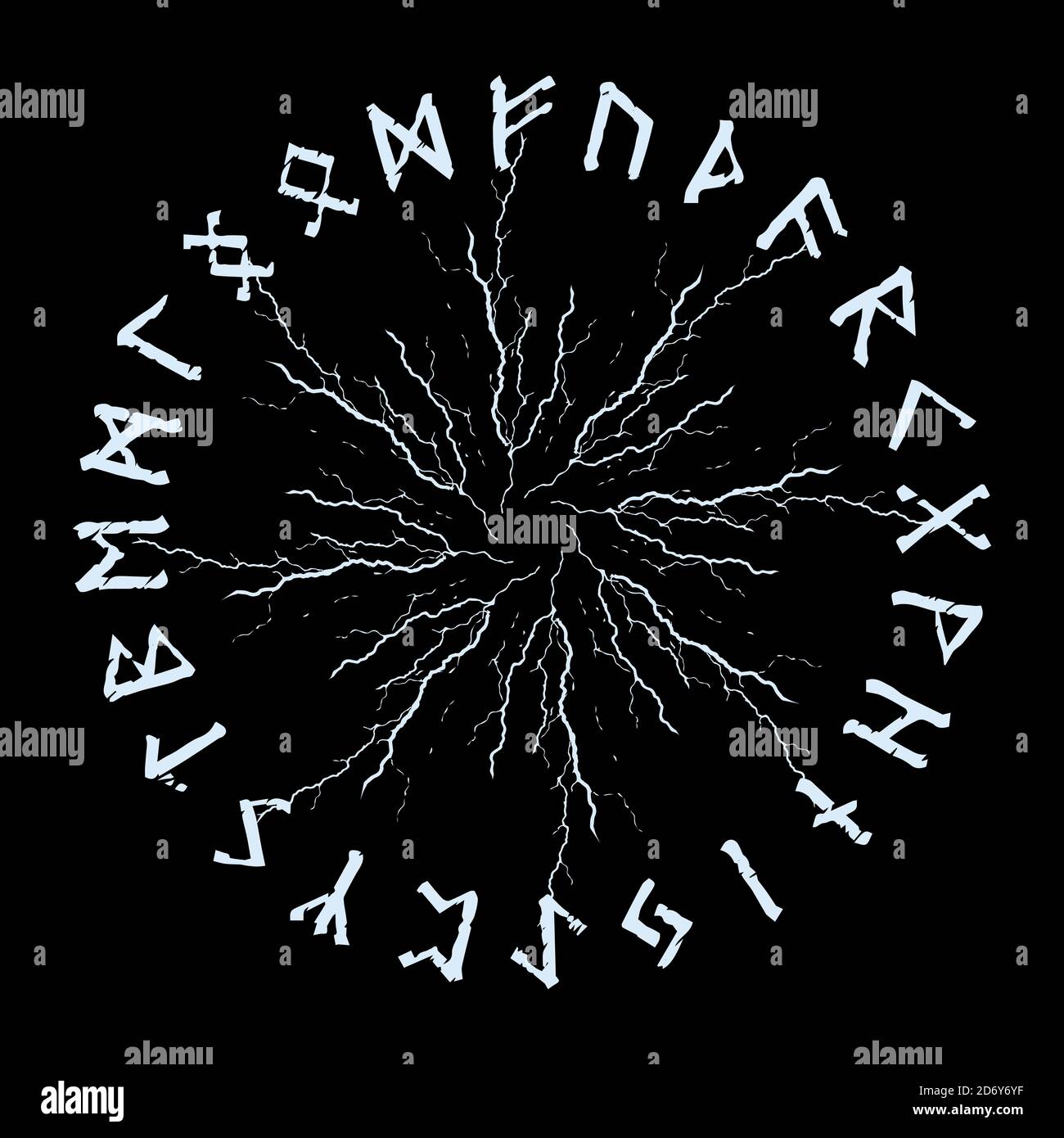 Mittelalterliche runen Stock-Vektorgrafiken kaufen - Alamy